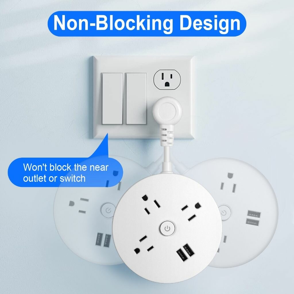 USB-панель с розетками для дома — фото 1