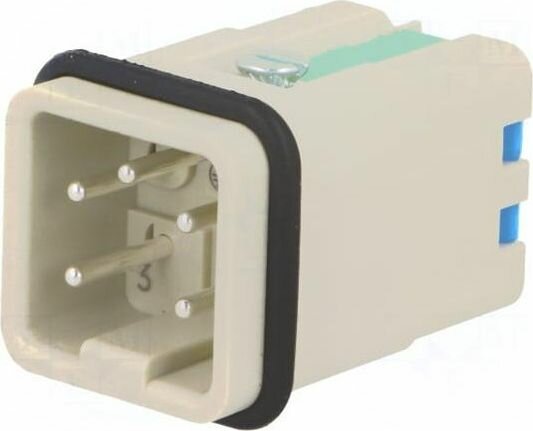 Разъем HARTING 09200042633 HAN "папа" QuМикросхемаk Lock PIN 5 4+PE размер 3А 10А 400В 1 шт