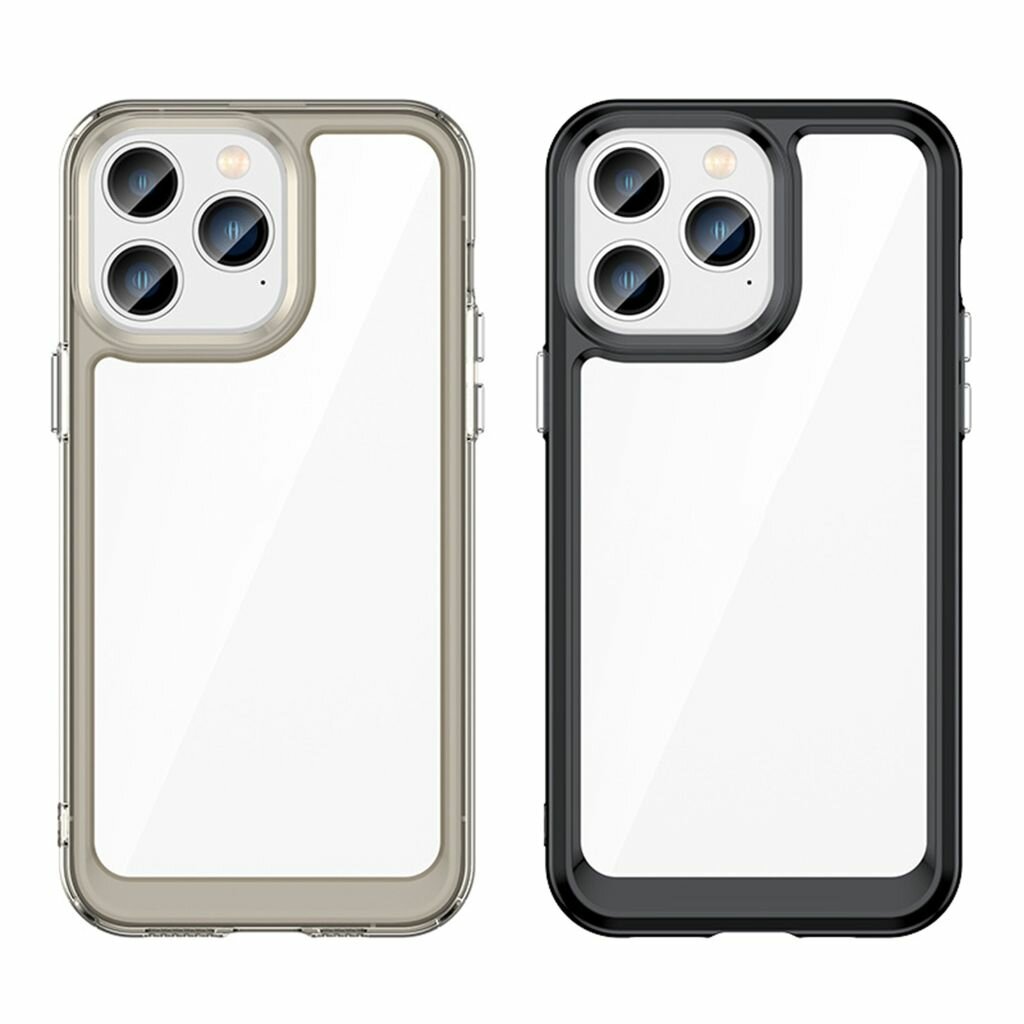 Прозрачный противоударный защитный чехол для телефона 14/14 Plus/14 Pro/14 Pro Max не желтеет