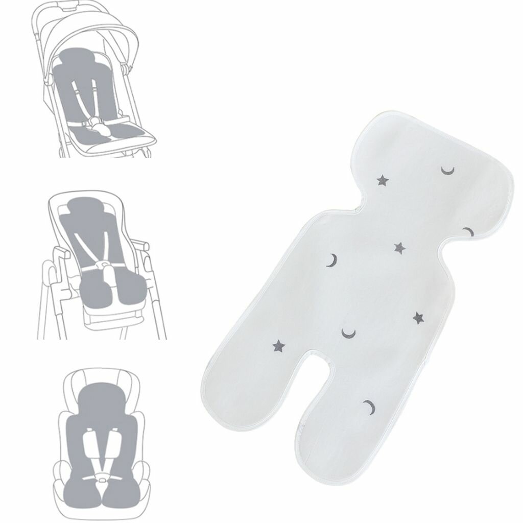 Подушка для коляски Baby ramie ice silk-Лесной Кролик