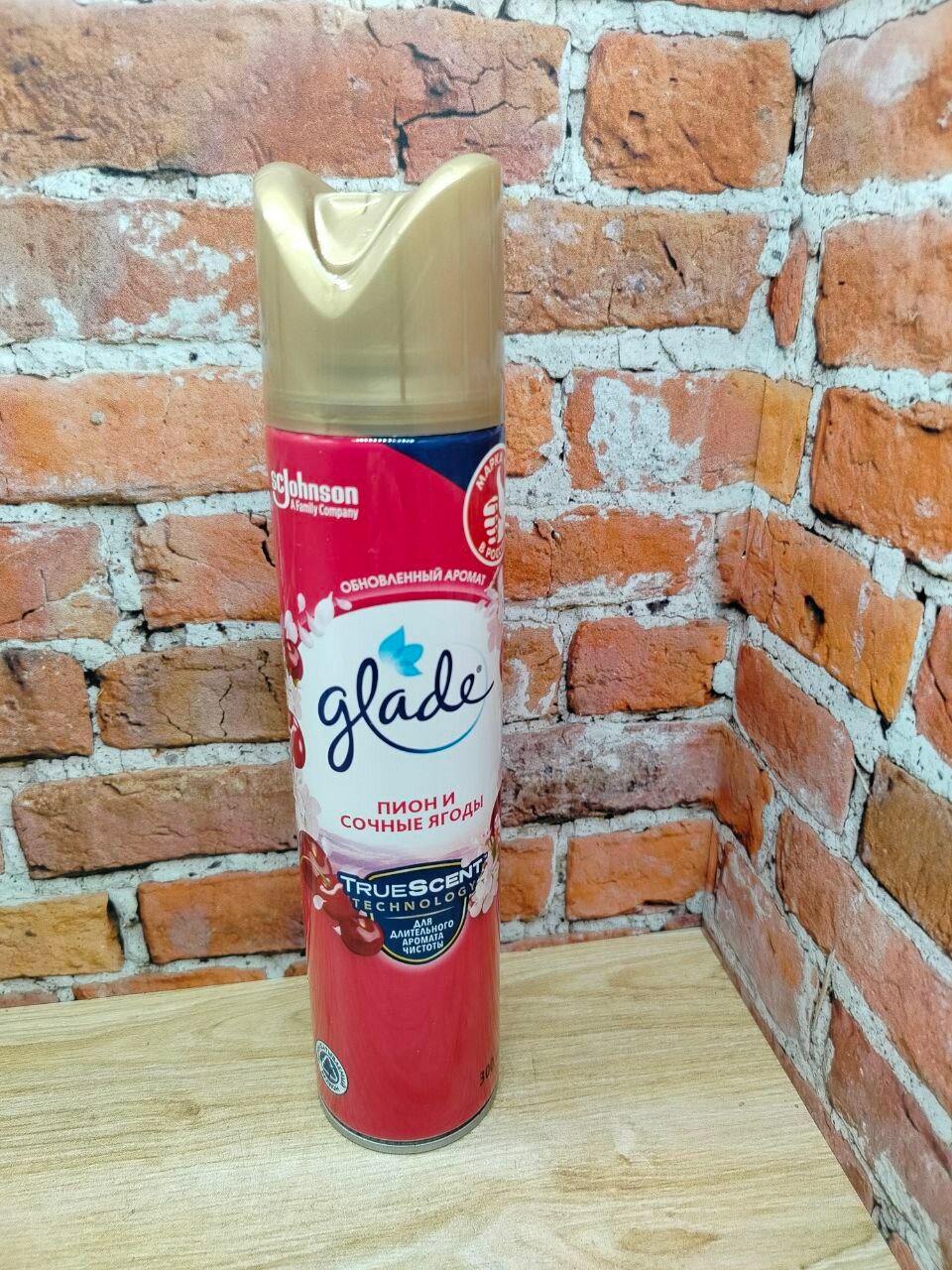 Glade Освежитель воздуха Пион и сочные ягоды 300 мл