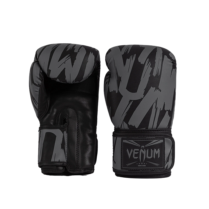 Боксерские перчатки Venum Graffiti Urban Charcoal (12 унций)