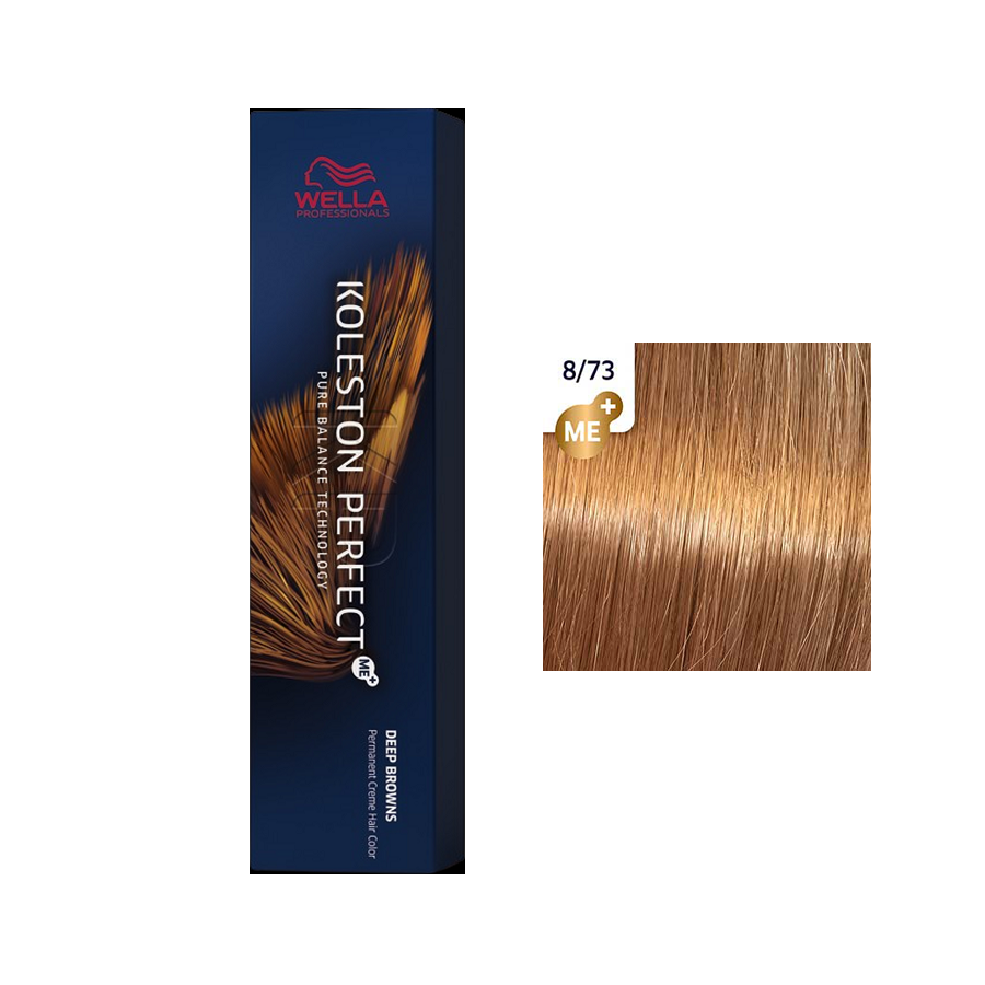 Wella Koleston Perfect ME+ 8/73 - Стойкая краска мадейра 60 мл
