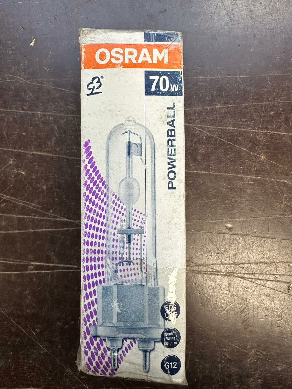 Лампа металлогалогенная Osram HCI-T 70W/942 NDL POWERBALL G12 (МГЛ) 4008321678522