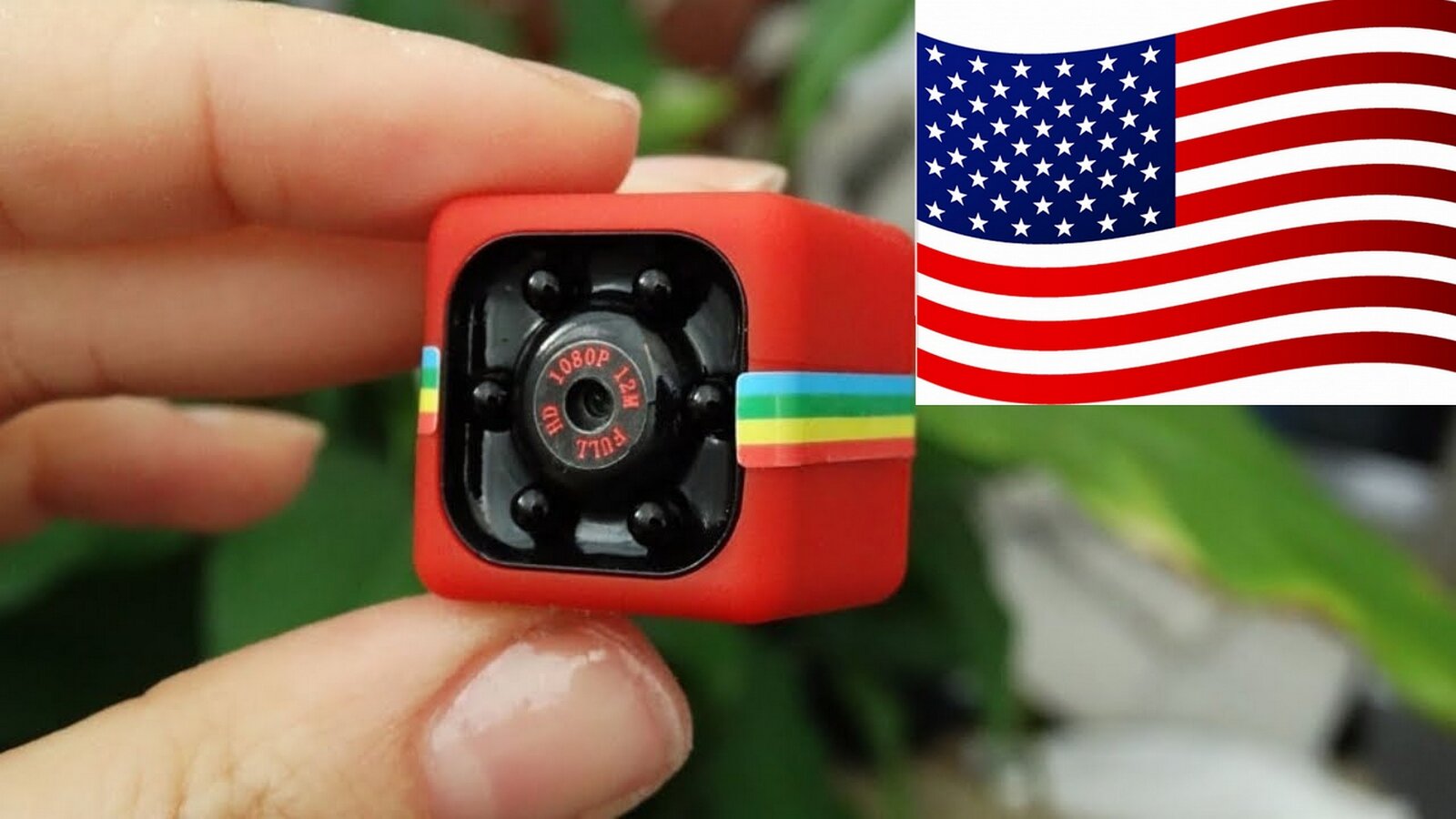 Mini Camera видеонаблюдения SQ 11 mini dv HD Красная