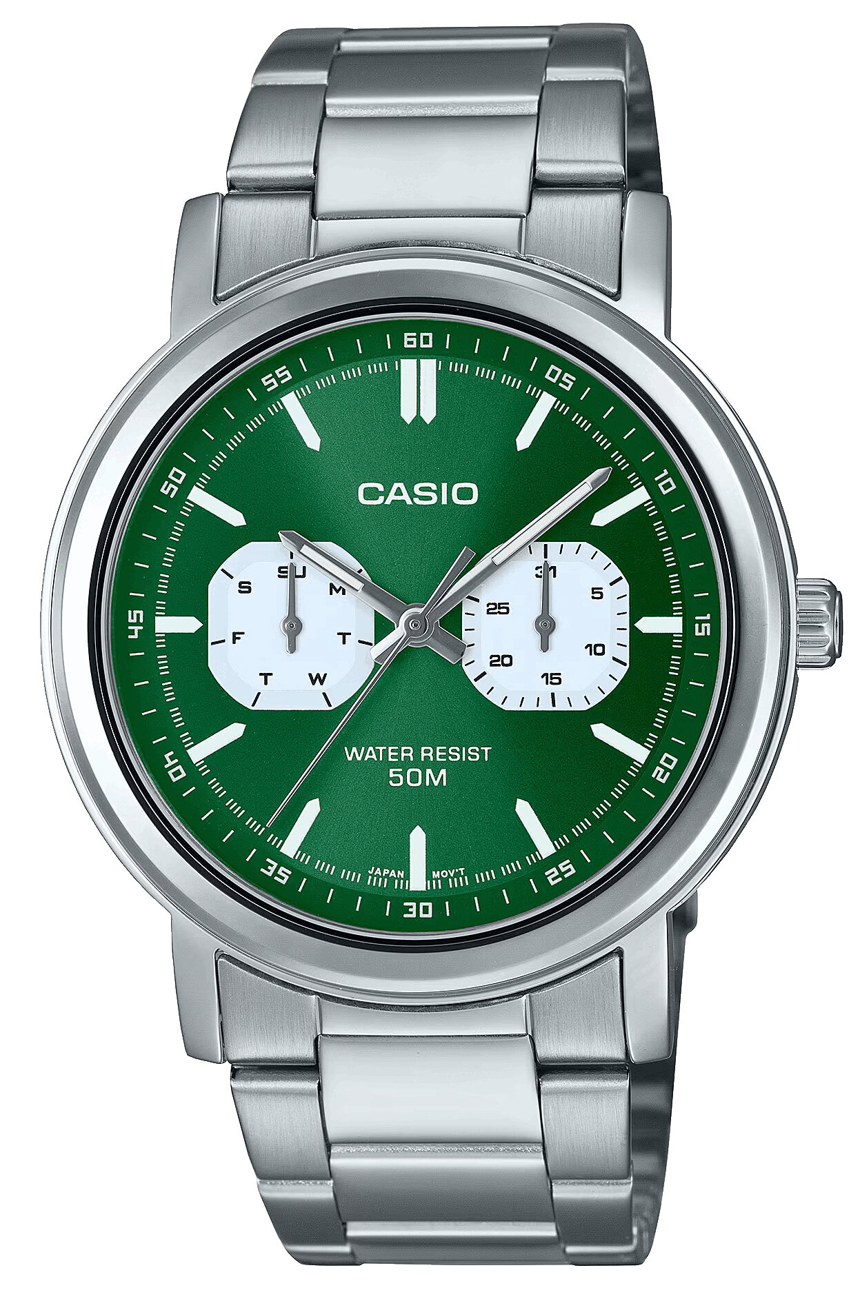 Наручные часы CASIO, зеленый