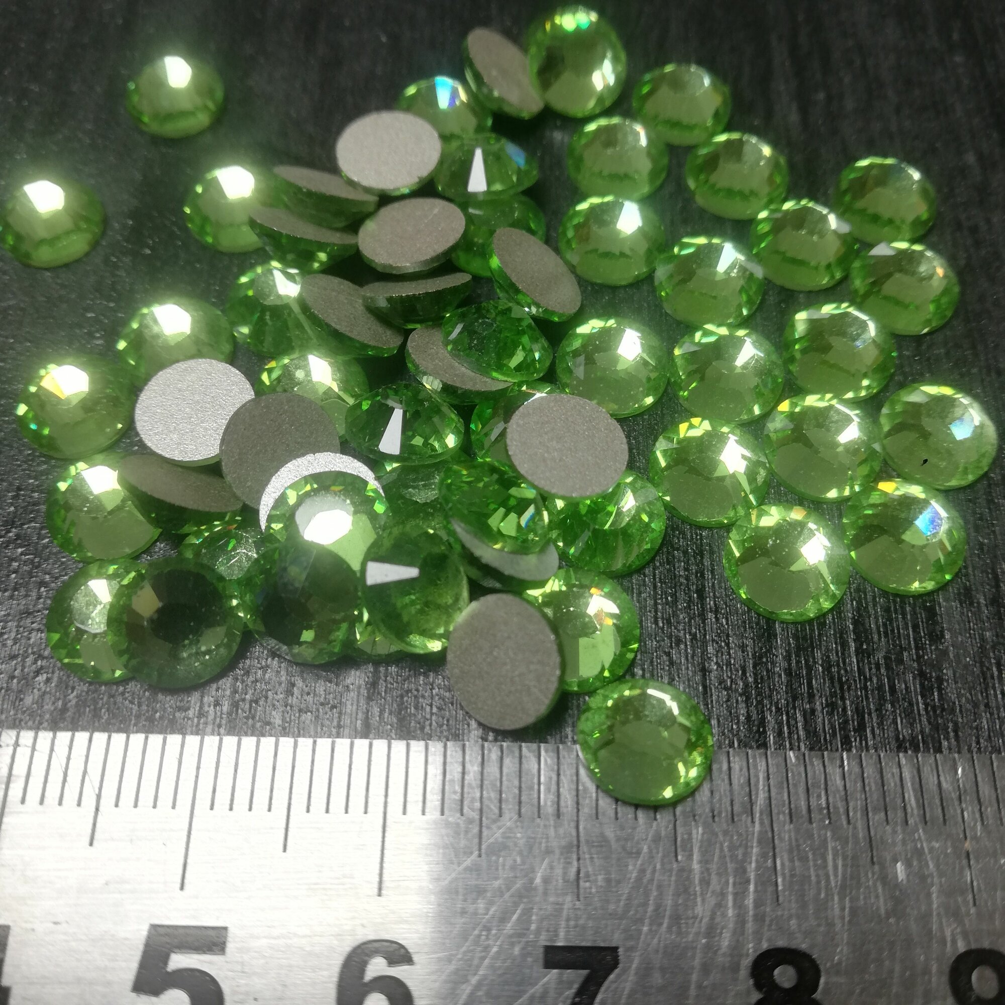 Клеевые стразы Сваровски ss 34 57шт 7.1-7.2 мм