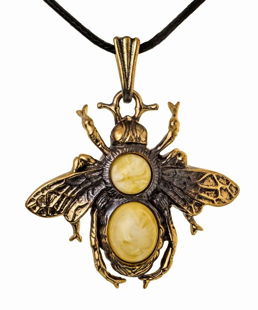 Подвеска, янтарь