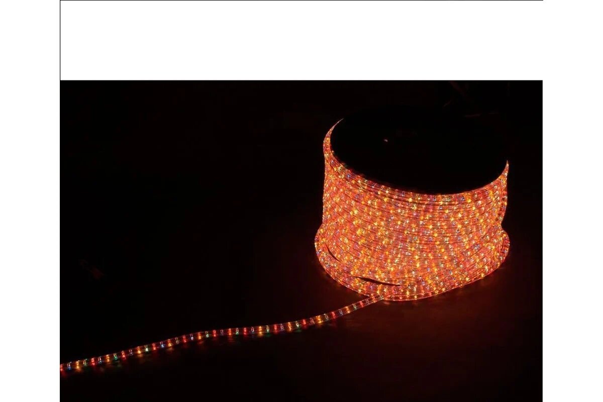 Дюралайт со светодиодами FERON LED-F3W, 50м, 11х18мм, 72LED/м, 2.88Вт/м, 2м 26210