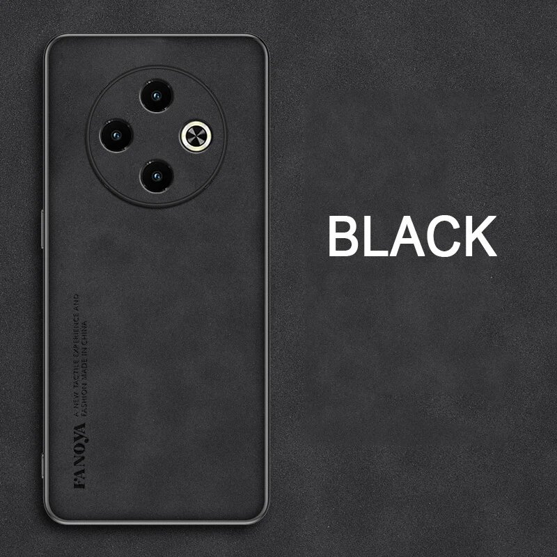 Чехлы для телефонов Tecno Spark 30C 4G Skin Feel, мягкая силиконовая задняя крышка для Tecno Spark 30C Capa Bumper Fundas Coque Черный, черный