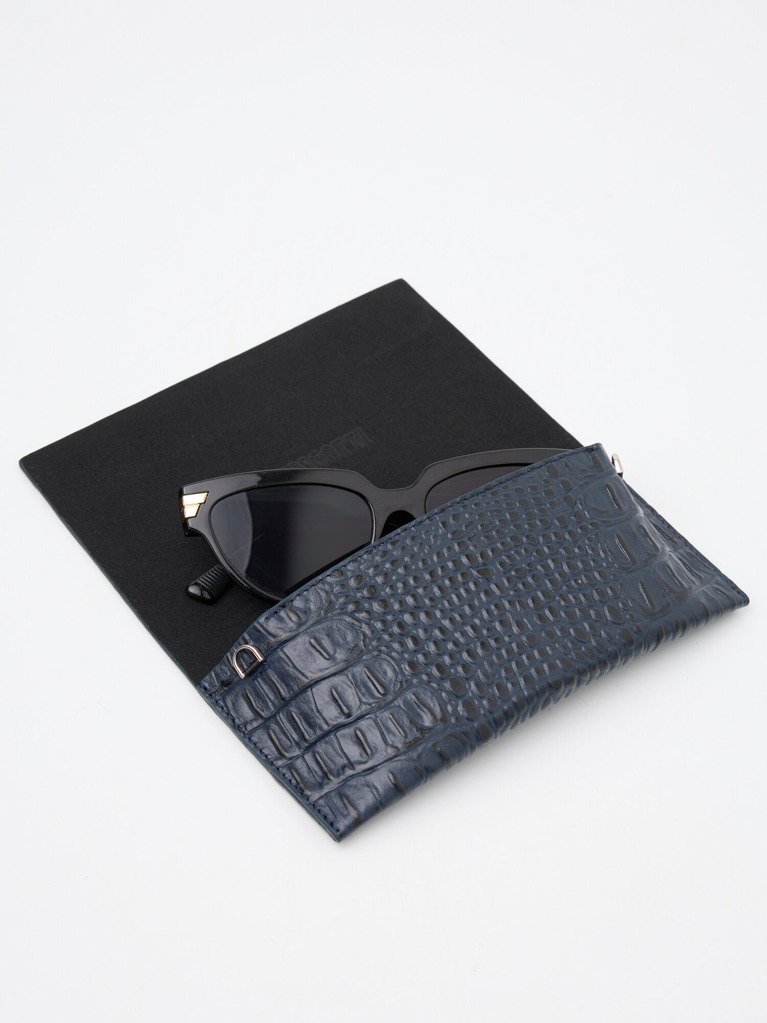 Футляр для очков кожаный жесткий чехол защитный очечник для солнцезащитных очков и очков с диоптриями 0-920