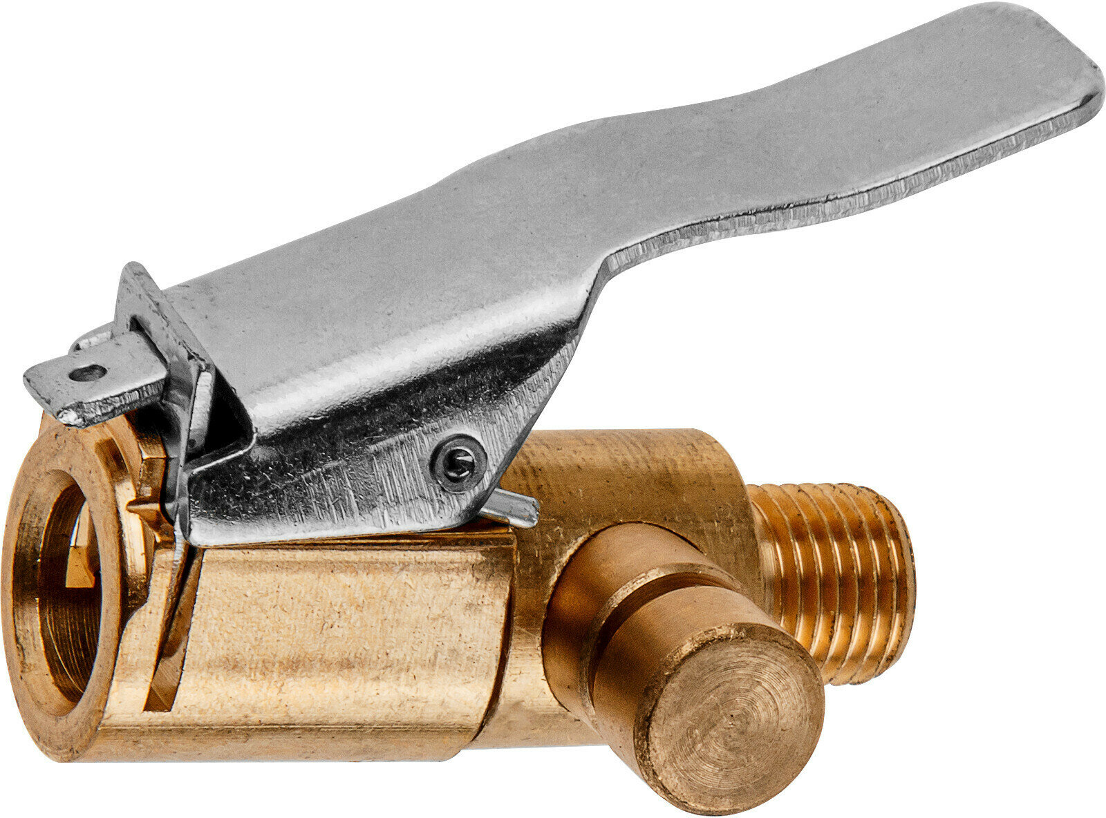 Наконечник пневматический резьба 8 мм для подкачки шин латунь ECO (EC3923-2)