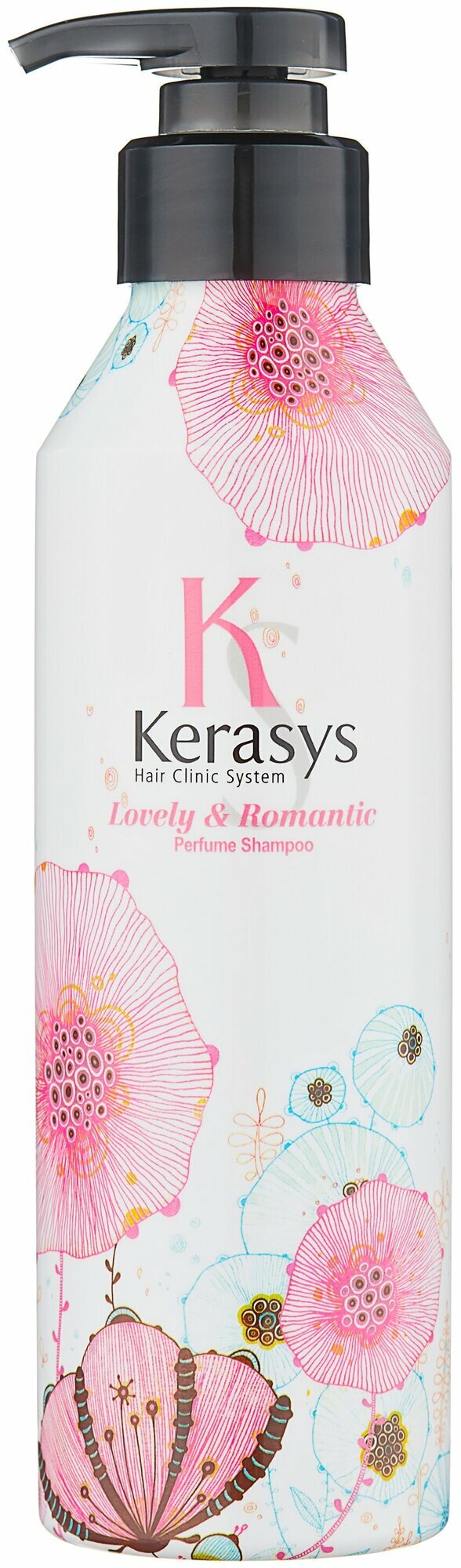 Парфюмированный шампунь Kerasys Lovely & Romantic для поврежденных волос, 400 мл Kerasys 9175865 .