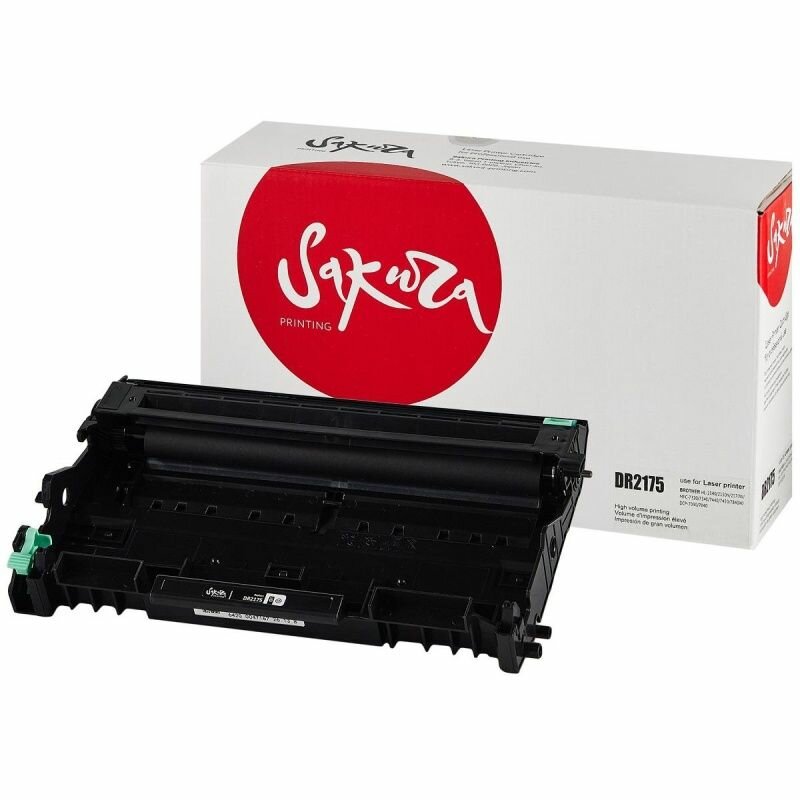 Драм-картридж Sakura Черный, для Brother HL-2140, 2150
