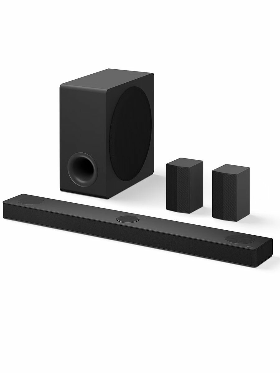 Саундбар LG S80TR, мощность 580 Вт, AI Room Calibration Pro, WOW Synergy, черный