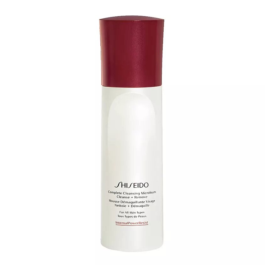 SHISEIDO Микропенка очищающая Complete Cleansing Microfoam, 180 мл