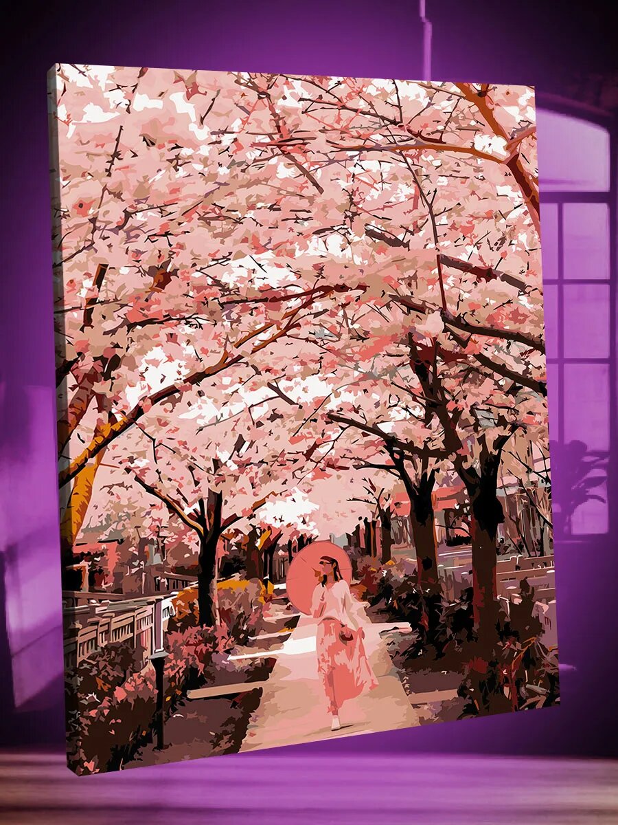 Картина по номерам Весна