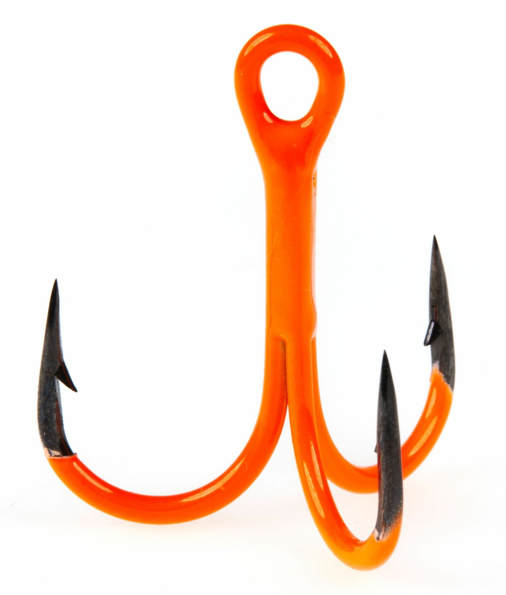 Крючки для рыбалки тройники металлические набор на щуку и сома, Lucky John Orange UV LJH201 разм. K01 5 шт, снасти карповые летние
