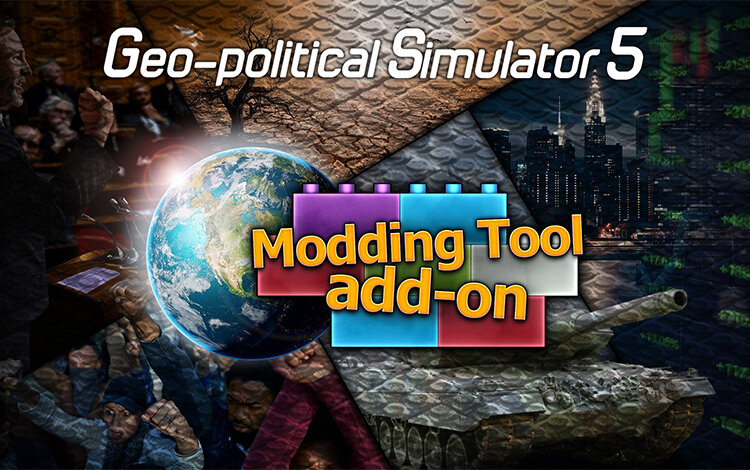 Modding Tool Add-on - Geo-Political Simulator 5 (Steam; PC; Регион активации РФ, СНГ)