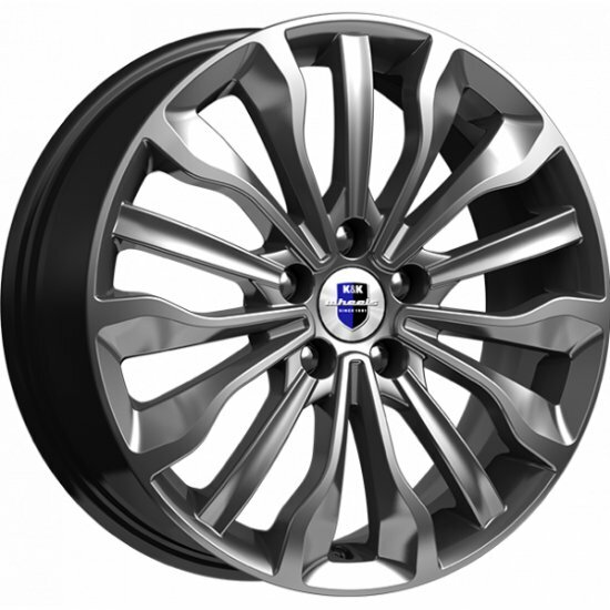 Диск K&k Атакама 6.5x17/5x114.3 D67.1 ET40 дарк платинум