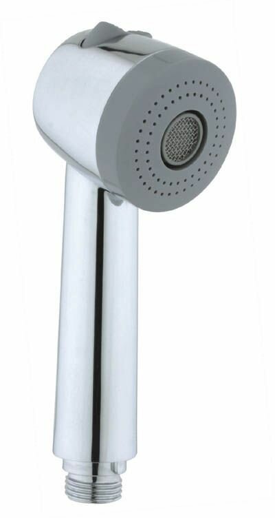 Лейка для кухонных смесителей с вытяжным душем/аэратором, 2 режима, пластик, хром.