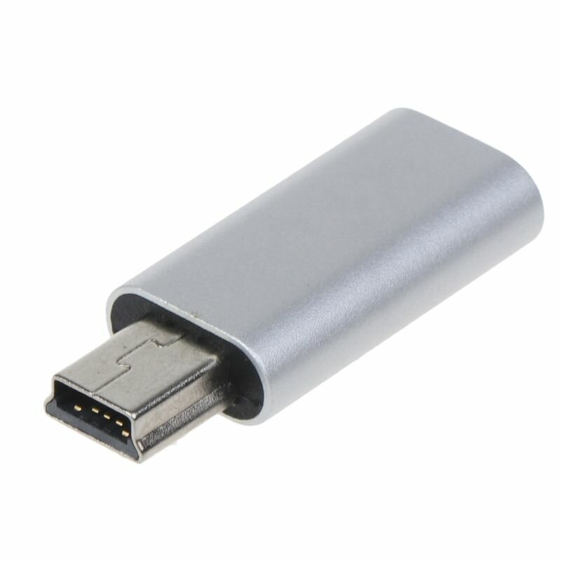 Адаптер из алюминиевого сплава Type C для подключения к Mini USB-разъему