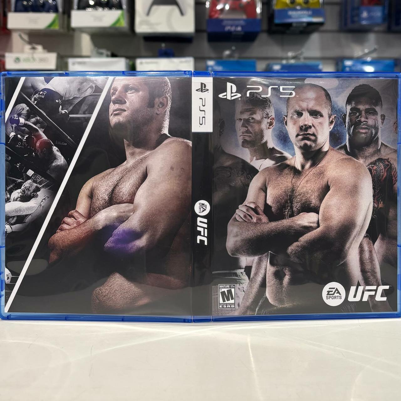 Игра "UFC" PS5 - Кастомная обложка для диска №31