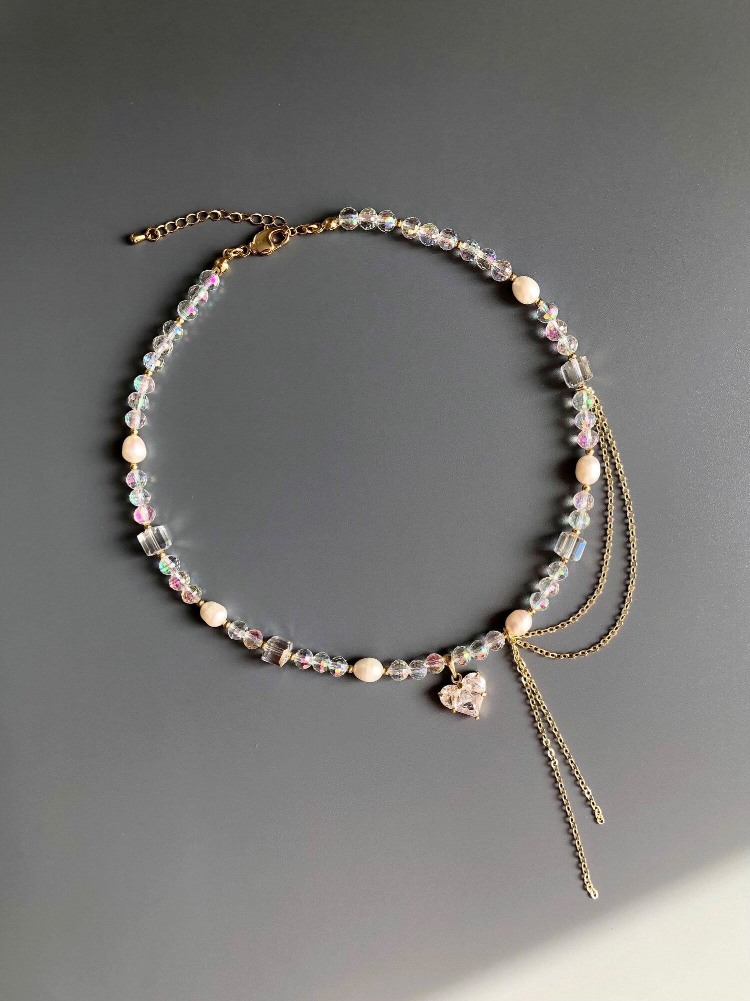 Колье AnyJewels, жемчуг пресноводный культивированный