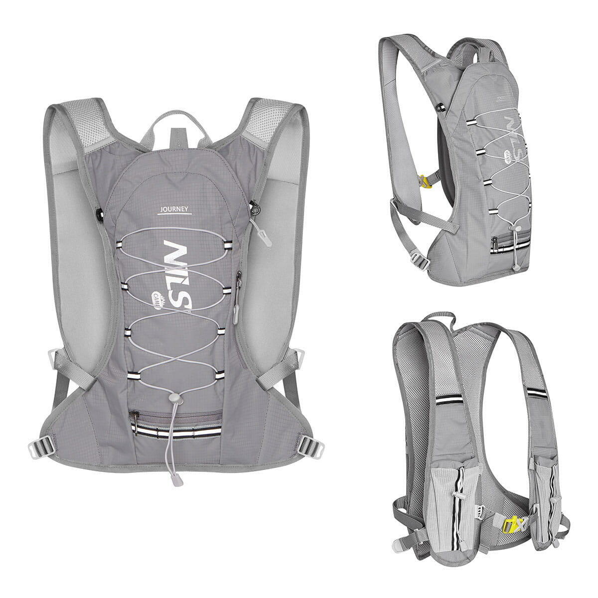 Рюкзак Decathlon Journey Nils Camp NC1797, для бега, нейлон, серый