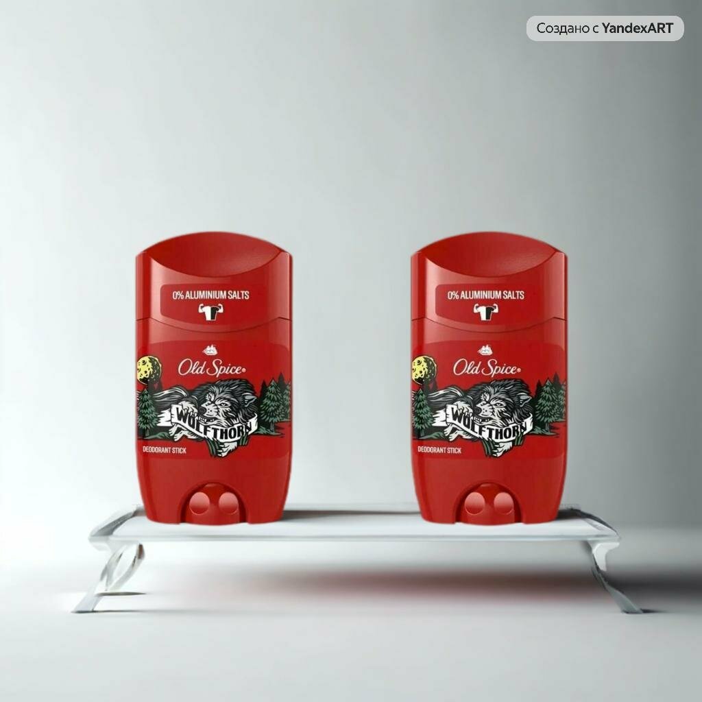 Дезодорант Old Spice Wolfthorn, твердый, мужской аромат, 50 мл, 2 шт