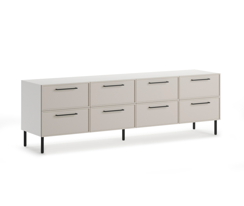 Комод Николь 9 Белый 0101РЕ/МАТ-04