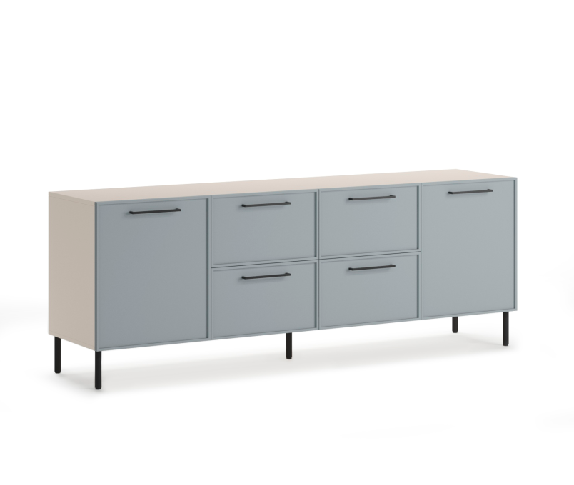 Комод Николь 10 Сатин 7045 SU/МАТ-17