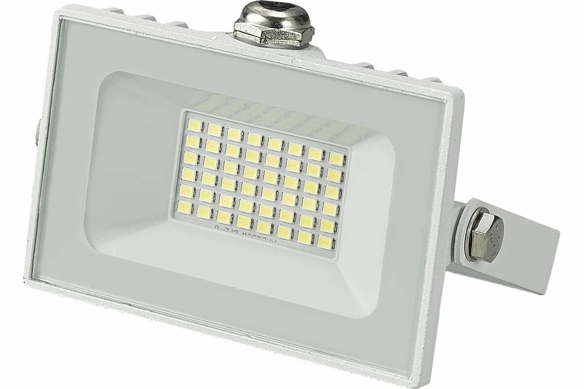 Светодиодный прожектор General 30Вт 2150Лм 6500К IP65 Белый GTAB-30BT-IP65-6500-W 403126