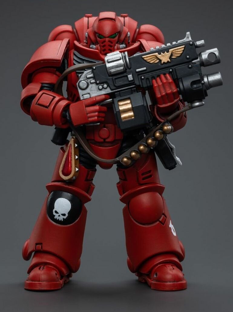 Подвижная фигурка JOYTOY Warhammer 30K 1/18 Blood Angels Intercessors