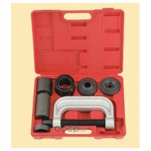 Набор инструментов для снятия и установки шаровых опор, подшипников, сайлентблоков 10пр, в кейсе Rock FORCE RF909T2