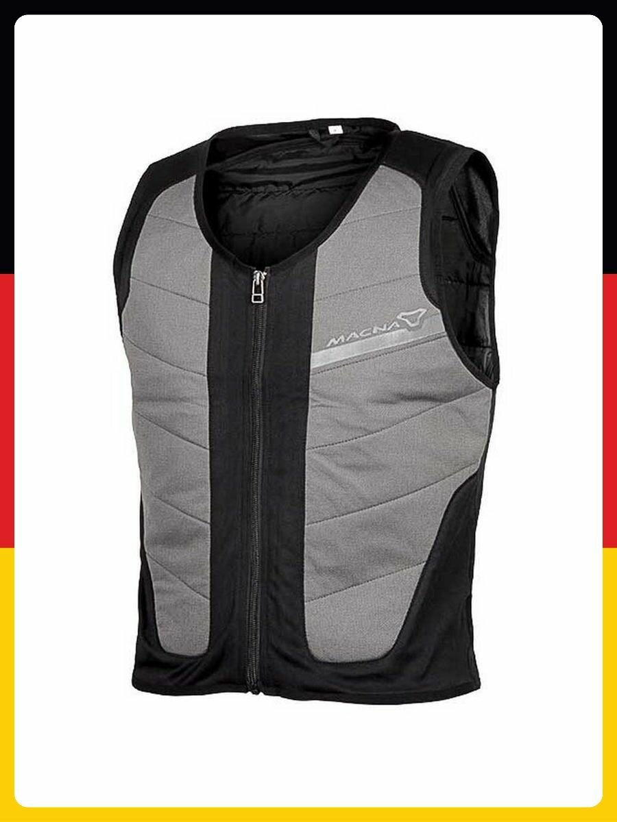 Веложилет Macna Hybrid Weste, Серый, XL
