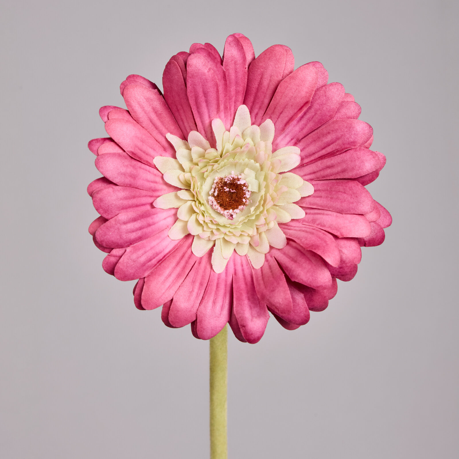 Цветок искусственный гербера высота 61см. (мал 24 шт/кор 96шт.) KSG-287-563