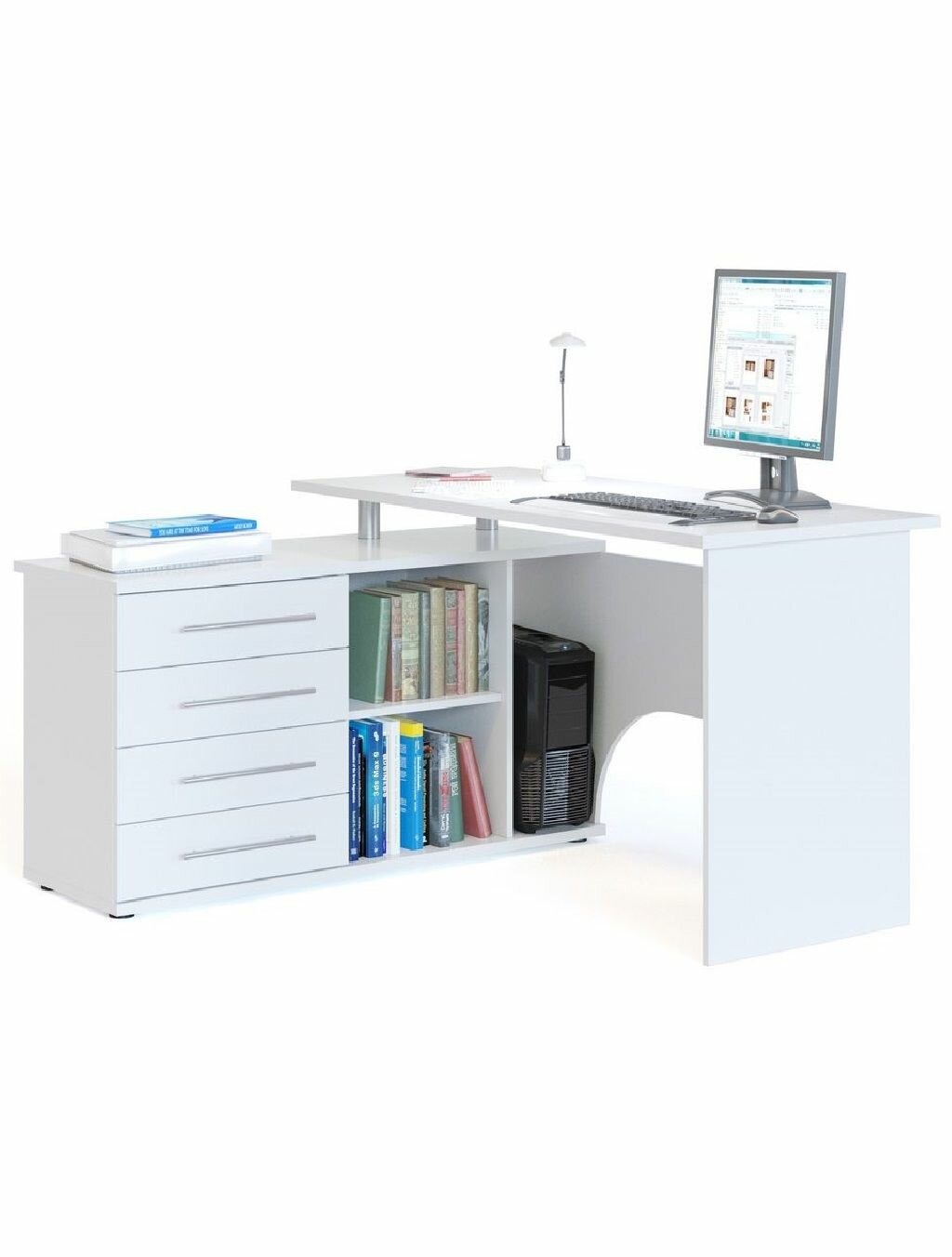 Компьютерный стол КСТ-109Л 140х127х75 см