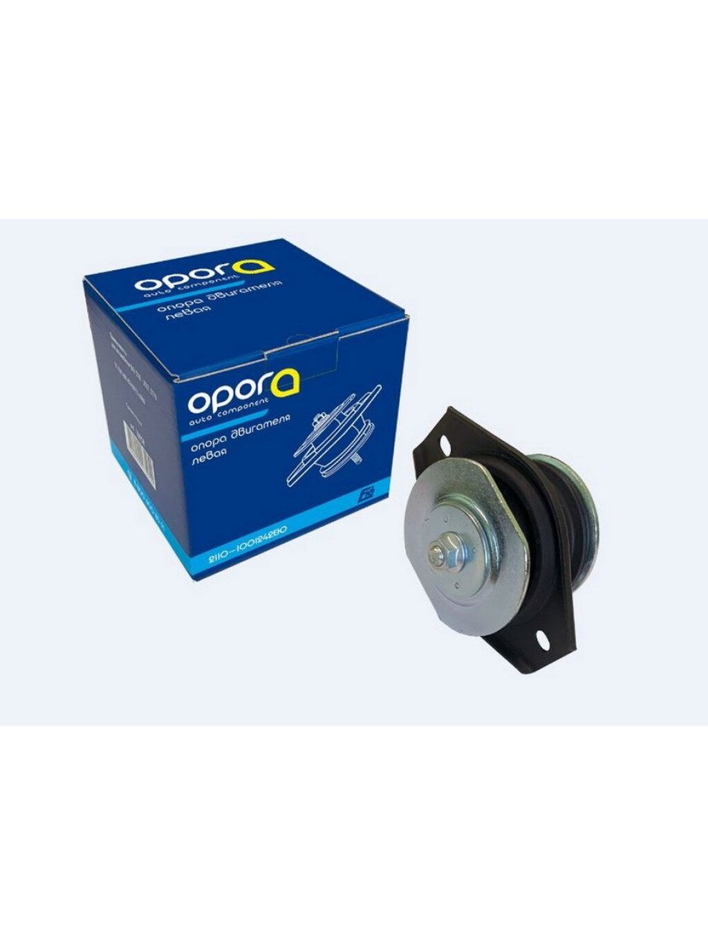 Подушка двигателя для а/м ВАЗ 2110 (левая) в сборе "опора"