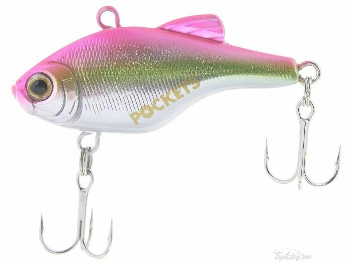 Воблер MARIA JAPAN Pockets Vib MV-1 40S , тонущий, 40мм, 4,4г, до дна, цвет 03H, 516-338, made in Japan.