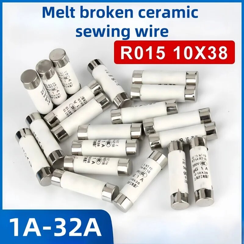 Керамический предохранитель RO15 10x38 мм 16A 10шт
