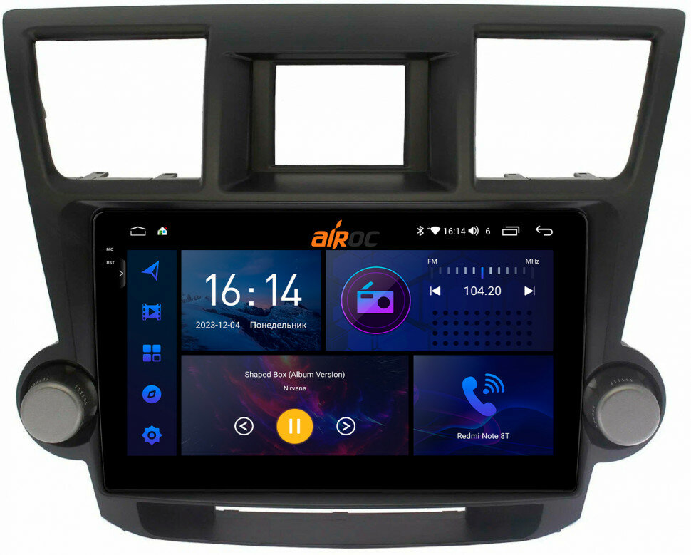 Штатные магнитолы Android AIROC 2K RI-1122