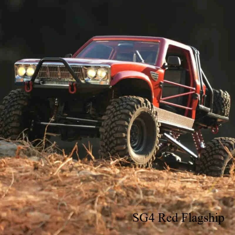 CROSSRC Новинка! SG4 полуприцеп, SP4 грузовик 1/10 RC, электрический внедорожник, 4WD для скалолазания, RTR
