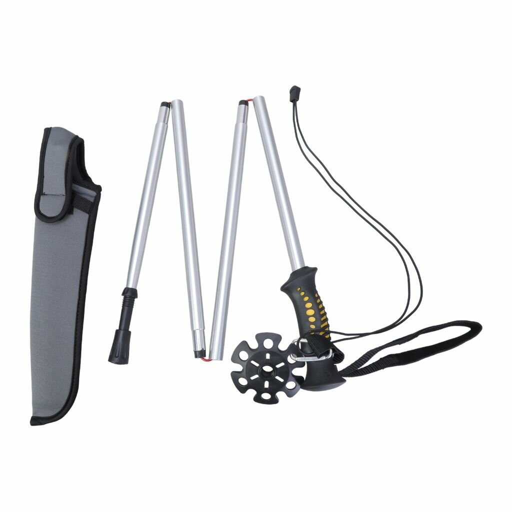 Болотная удочка-посох, Складная Рыболовная палка из алюминиевого сплава, Походная часть на открытом воздухе