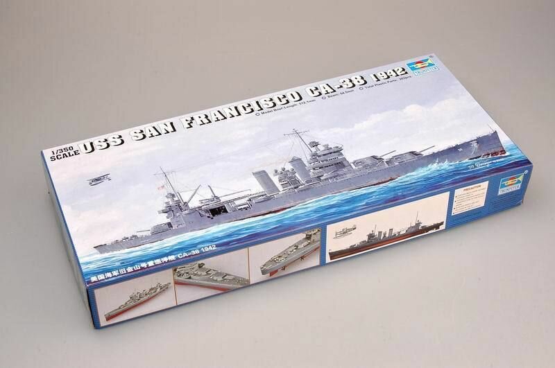 Trumpeter 1/350 05309 USS SanСан-Франциско CA-38 1942 Корабль