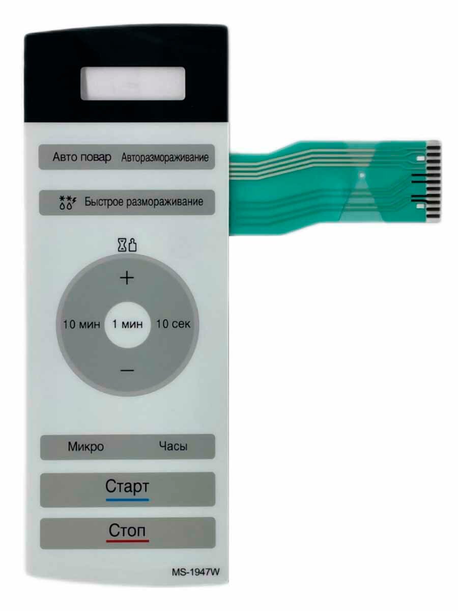 LG MFM41009601 Сенсорная панель управления на русском! СВЧ печи MS-1947W