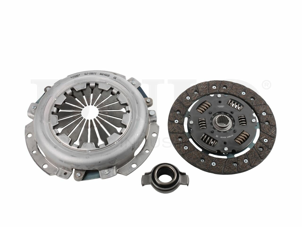 Комплект сцепления с подшипником, для Лада Приора 07-, Lada Priora 07-, артикул CLT-20072, производителя UNIO