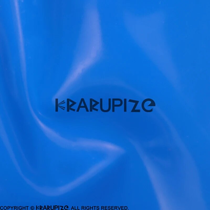 Латексные перчатки синие KRARUPIZE