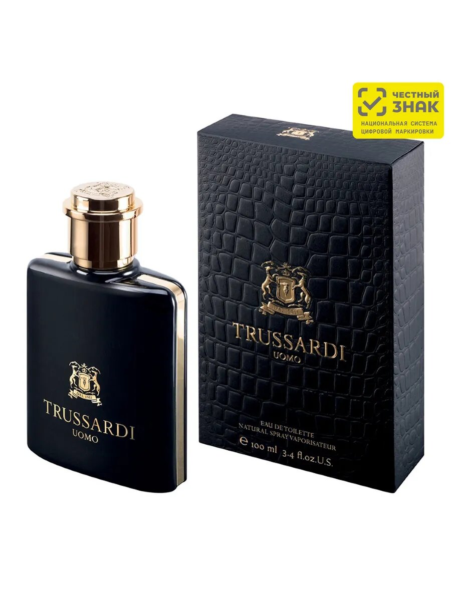 Trussardi Туалетная вода Uomo мужская, 100 мл edt