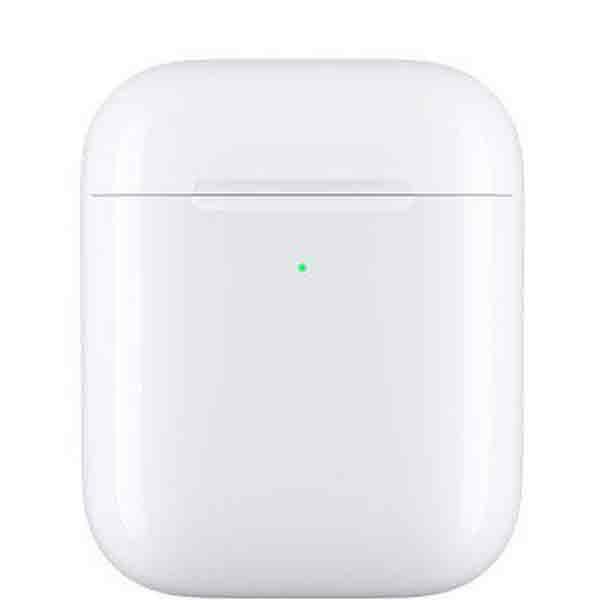 Зарядное устройство Apple Wireless Charging Case, для AirPods, беспроводное, белое